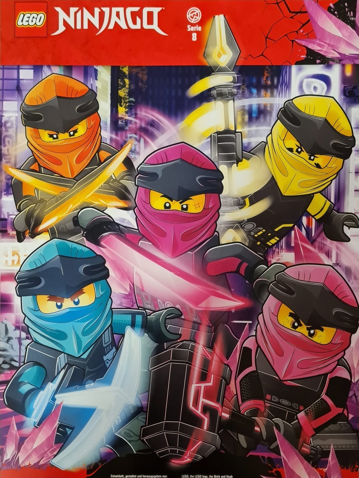 Kartenübersicht - Ninjago - Die Sammel-Ente